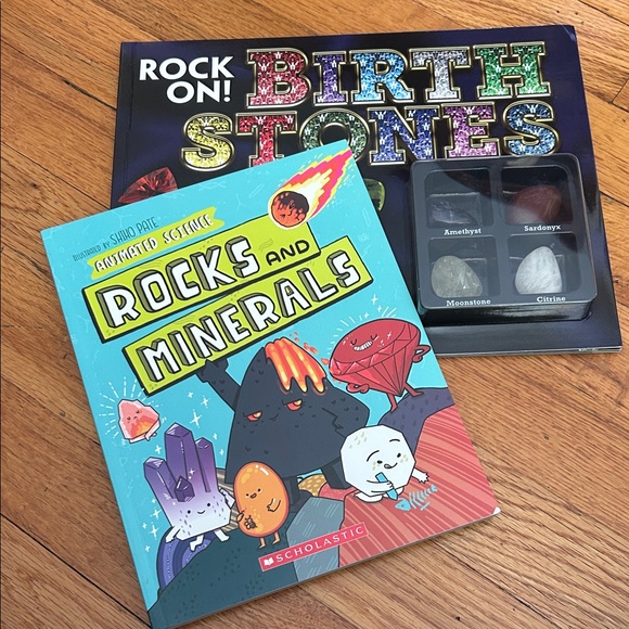 Scholastic | Other | New Bundle Of 2 Scholastic Rocks And Minerals ...